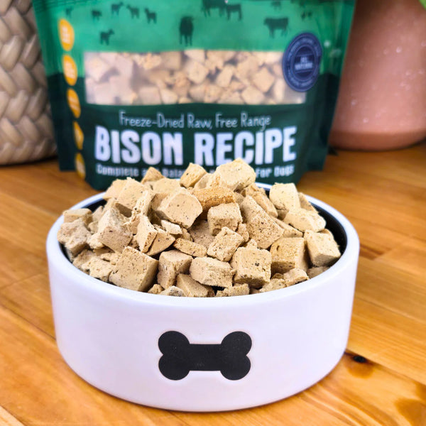 Shepherd Boy Farms - Bison Recipe - Freeze-Dried Dog Food - 14 oz – The ...