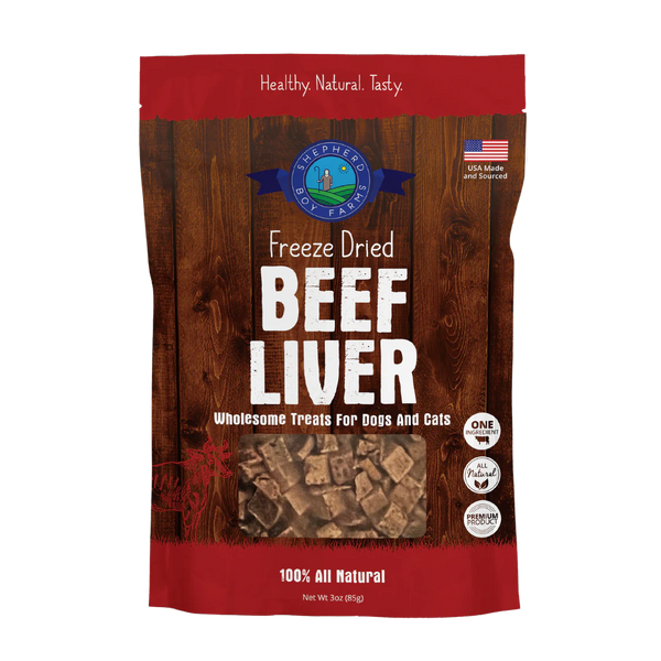 Shepherd Boy Farms - Freeze-Dried Beef Liver Treat – The Modern Paws