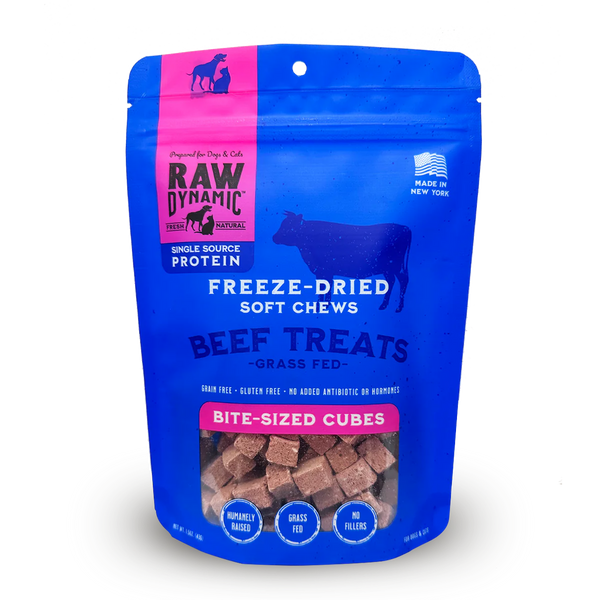 Raw Dynamic - Freeze-Dried Beef Treat – The Modern Paws