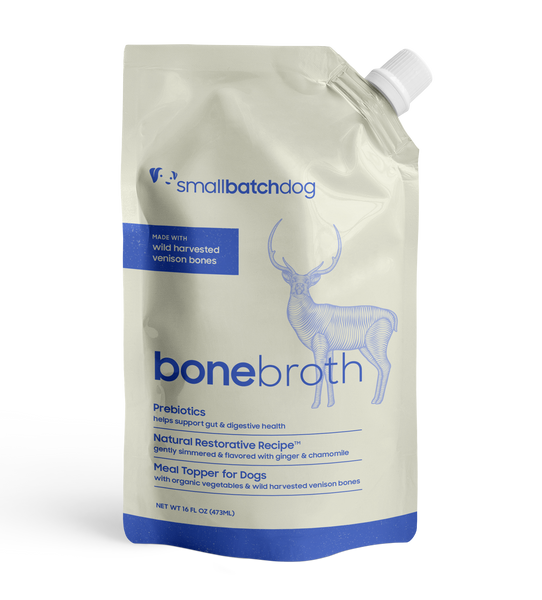 Small Batch - Shelf-Stable Venison Bone Broth – The Modern Paws