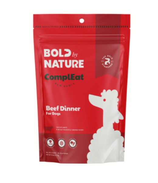 Bold By Nature - Beef - Raw Dog Food - Various Sizes (Local Delivery O ...