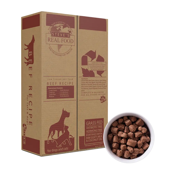 Steve's Real Food - Beef Nuggets - Raw Dog Food - Various Sizes (Local ...