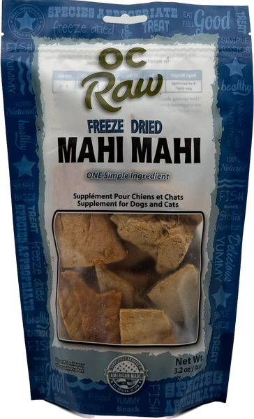 OC Raw - Freeze-Dried Mahi Mahi – The Modern Paws